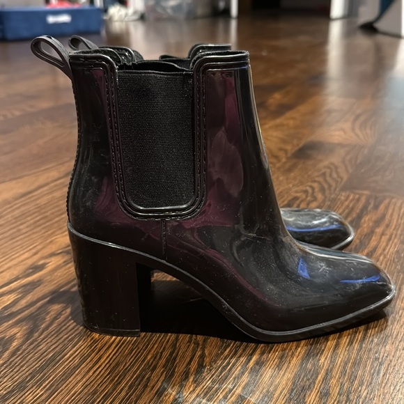 Jeffrey Campbell | Shoes | Black Jeffrey Campbell Rain Boots | Poshmark